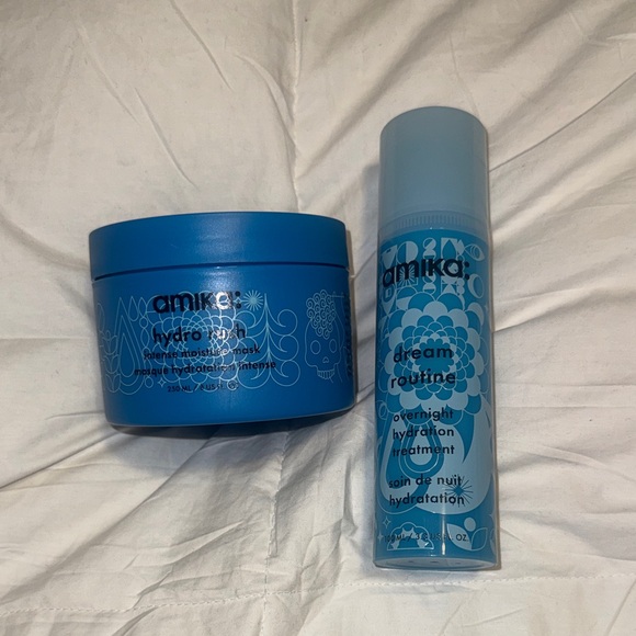 amika | Hair | Amika Hydro And Dream Routine Set In Blue | Poshmark